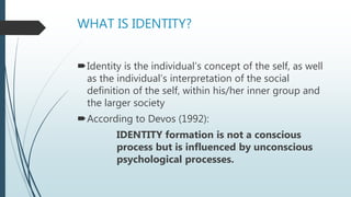 LANGUAGE AND IDENTITY | PPTX