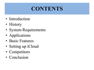 Ppt by saikumar icloud | PPT