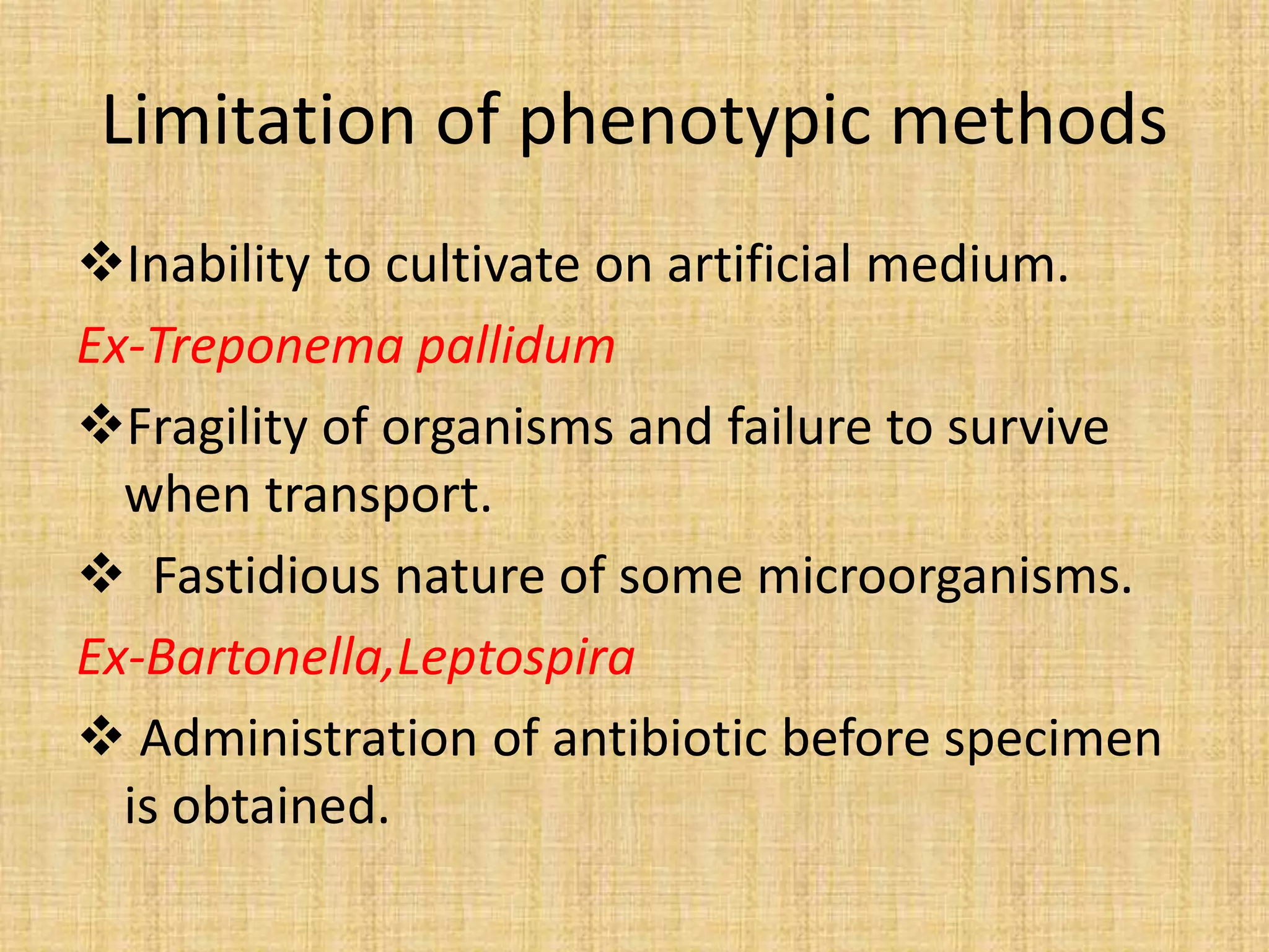 identification of bacteria | PPTX