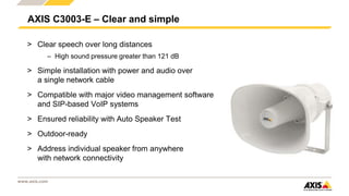 Axis Network | PPTX | Digital Audio | Computer Software and Applications