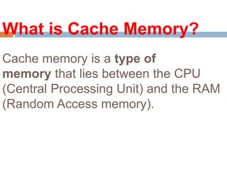 Ppt cache vs virtual memory without animation | PPT