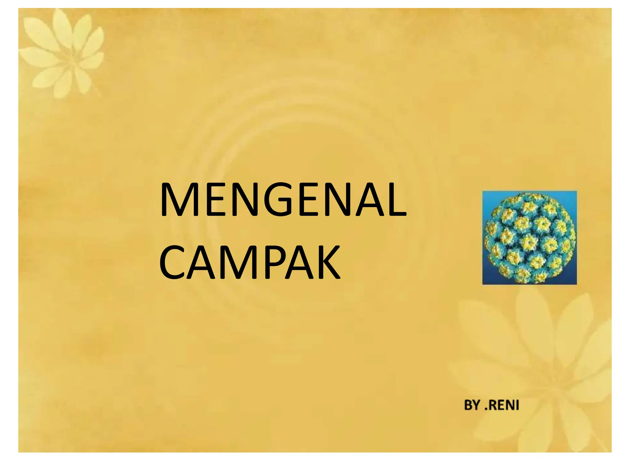 PPT tentang penyakit campak yang sangat berbahaya | PPTX