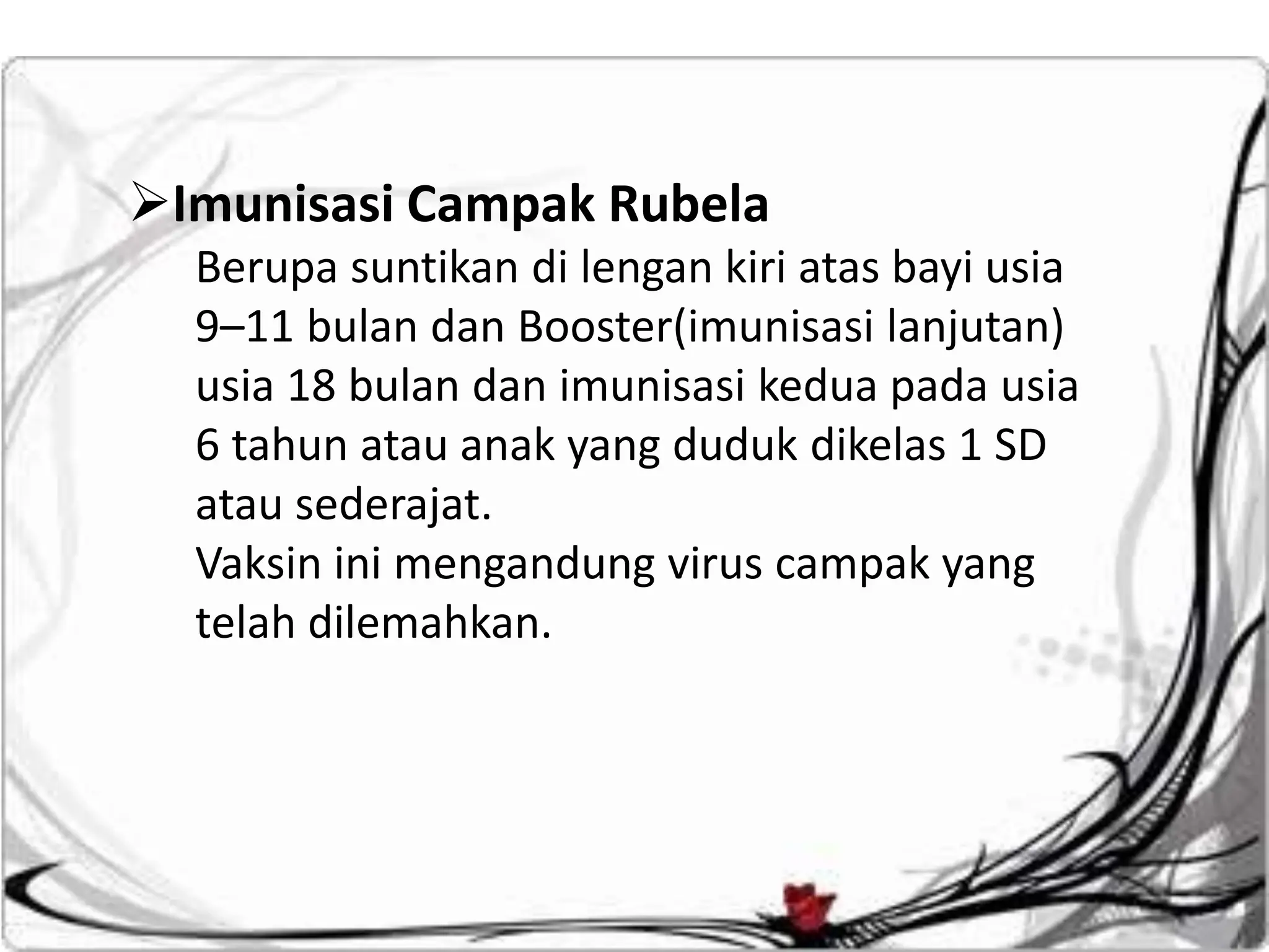 PPT tentang penyakit campak yang sangat berbahaya | PPT