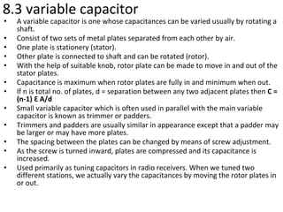 Capacitor basic electronic devices used in electronic circuits | PPT