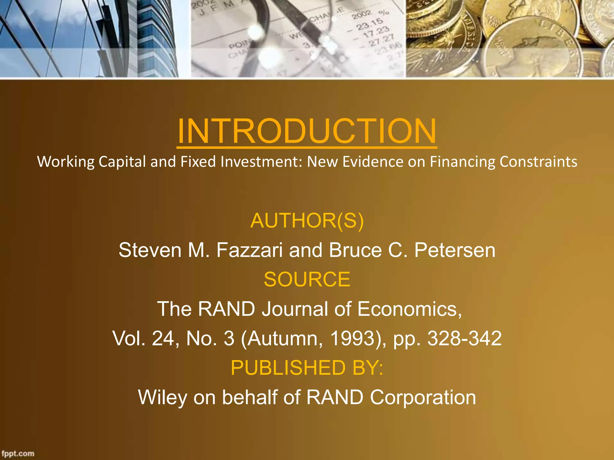 Ppt capital budgeting | PPTX | Business Accounting & Finance | Business