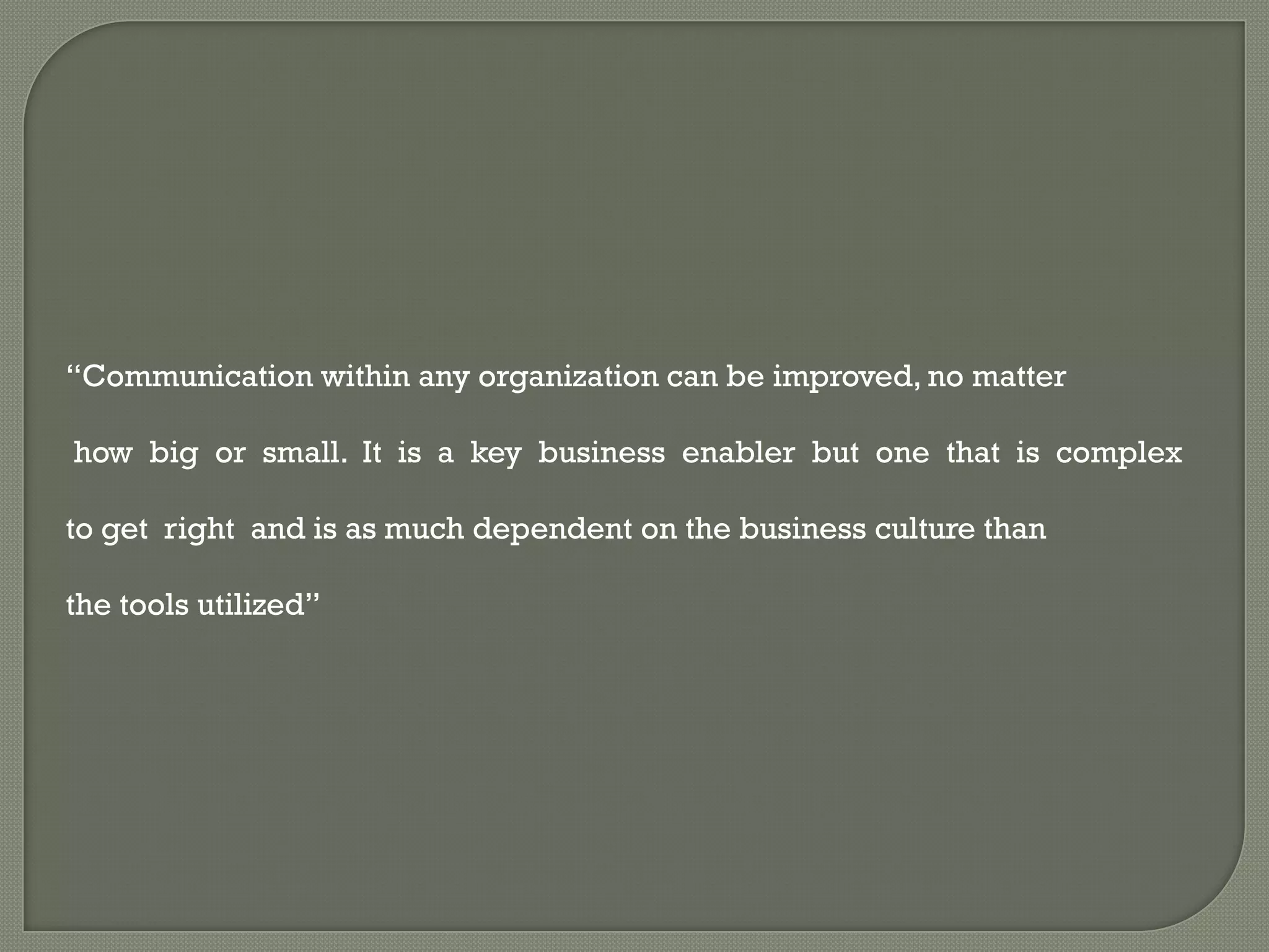 case study on communication breakdown at city hospital ppt | PPTX