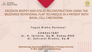 PPT CASE TUMOR case eksisi biopsi kelopak mata dan rekonstruksi tumor ...