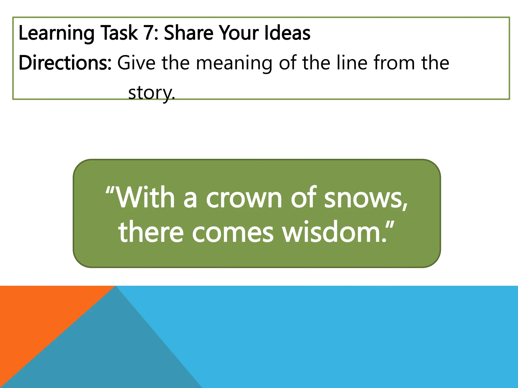 Reading is the process of looking at written symbols and letters and ...
