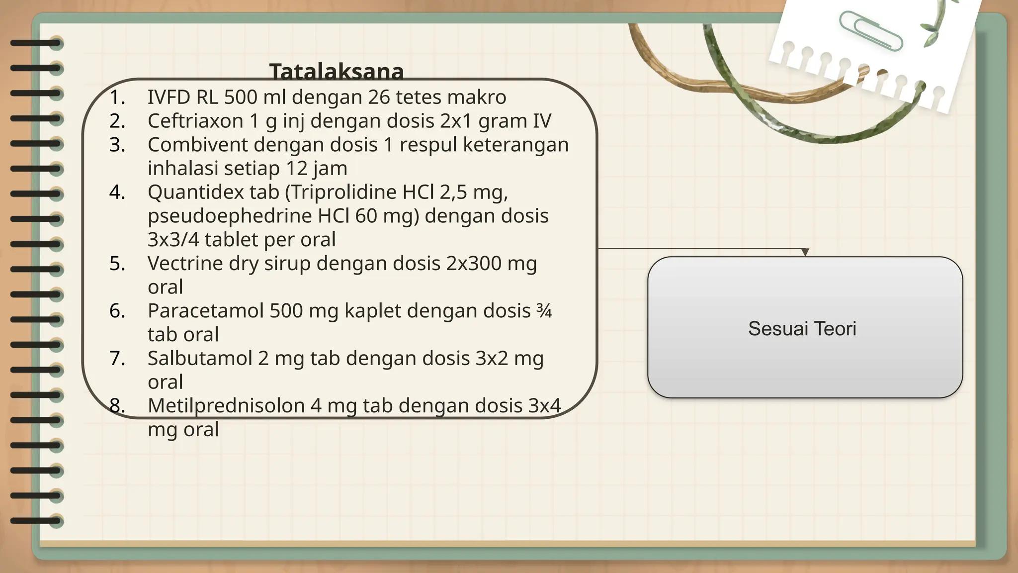 PPT contoh tugas laporan kasus internship | PPTX