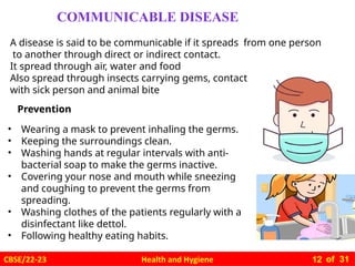 PPT CB V EVS Health and Hygiene new.pptx