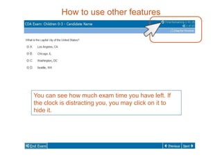 CDA Computer Exam Tutorial | PPTX | Internet for Beginners | Internet