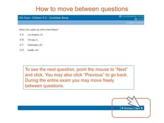CDA Exam tutorial | PPTX