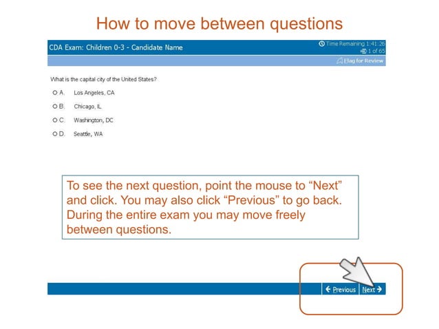 CDA Exam tutorial | PPTX | Educational Assessment | Education