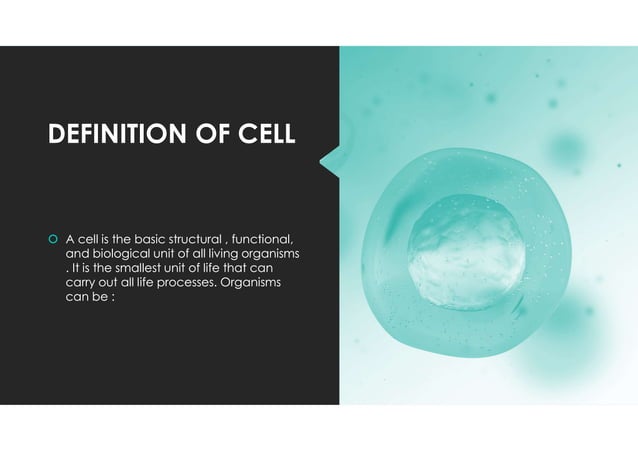 cell and strurcture atom form power point | PDF