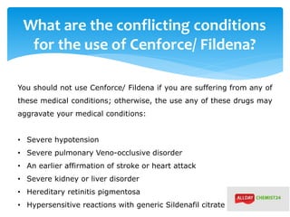 Order Sildenafil Citrate Cenforce 100mg Tablets for Erectile Dysfunction | PPTX