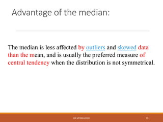 Ppt central tendency measures | PPT