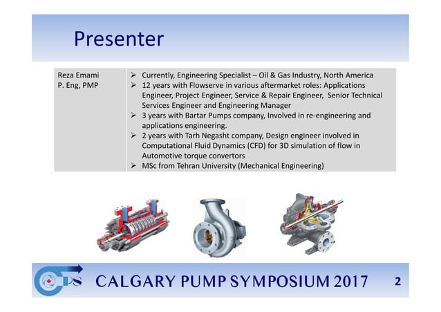 PPT Centrifugal Pumps Reliability Case Studies.pdf | Chemistry | Science