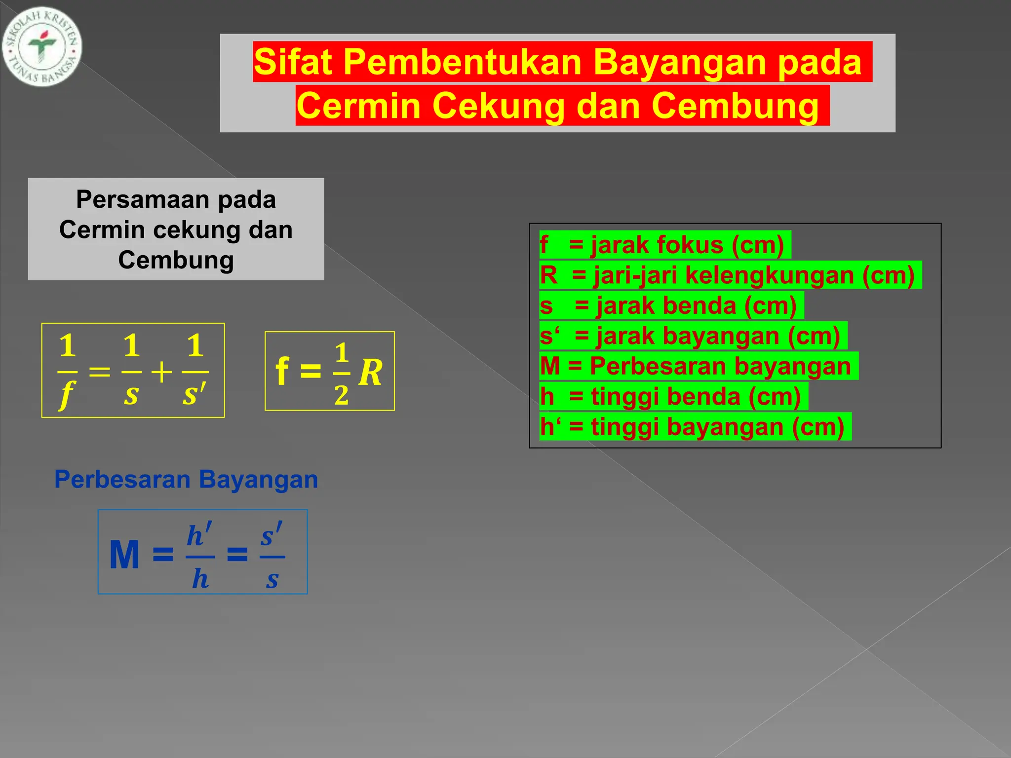 PPT Cermin.pptx cermin cekung dan cembung | PPTX