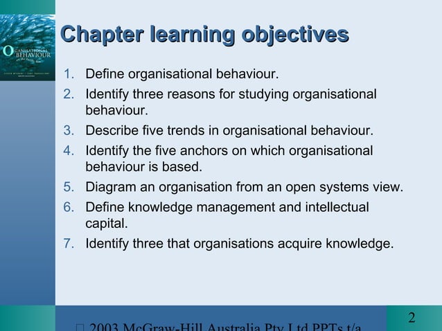 Organizational Behavior CH 01 | PPT