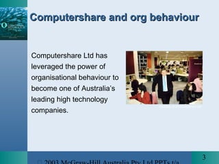 Organizational Behavior CH 01 | PPT