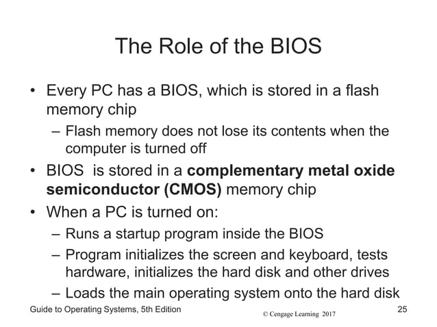 Chapter 1 Operating Systems Fundamentals | PPT