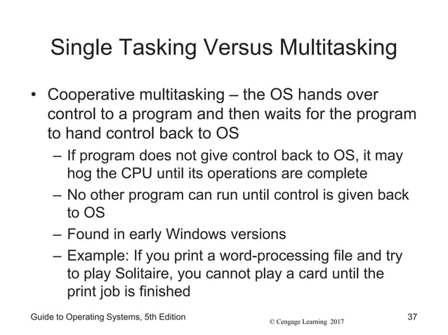Chapter 1 Operating Systems Fundamentals | PPT