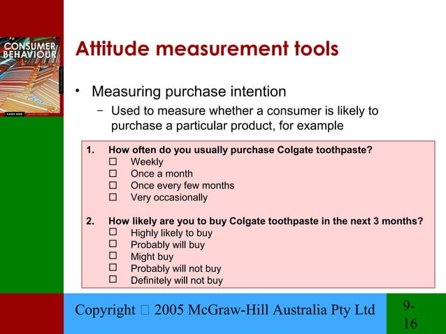 Consumer Behaviour-Attitude | PPT