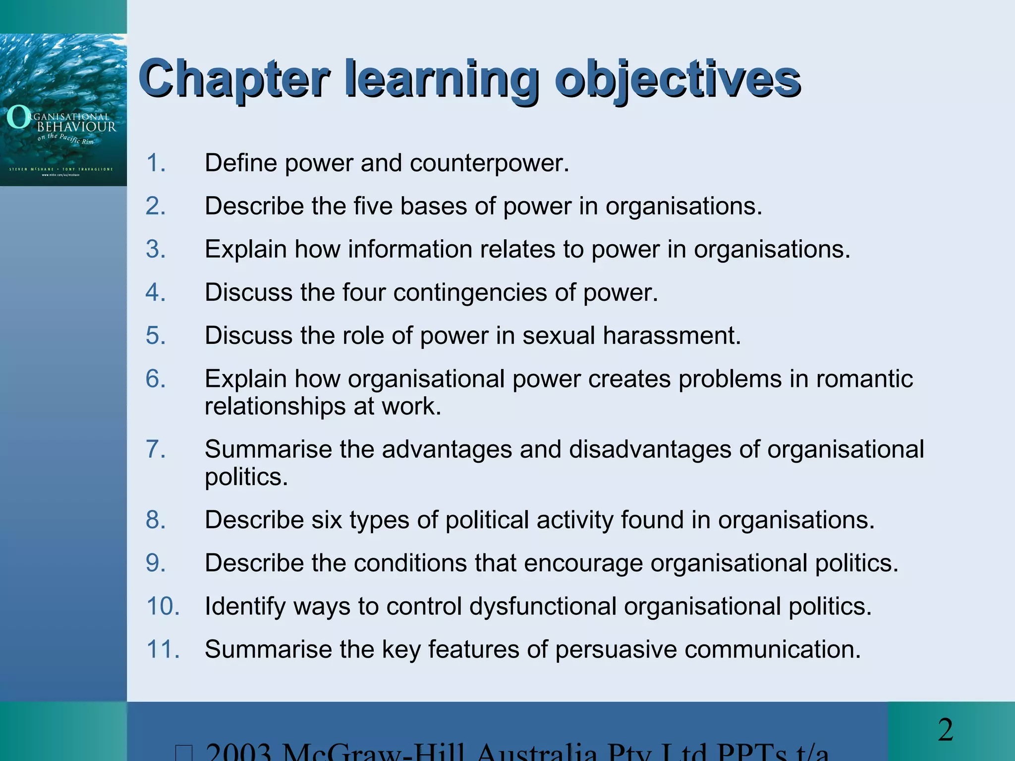 Organizational Behavior CH 12 | PPT