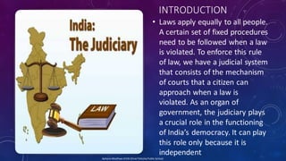 Ppt ch 5 the judiciary class 8 | PDF