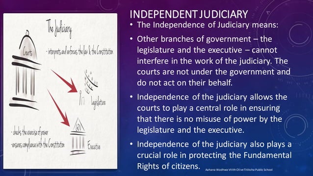 Ppt ch 5 the judiciary class 8 | PDF | Law