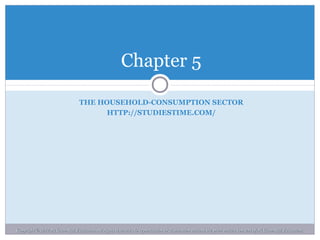 The Household-Consumption Sector | PPT