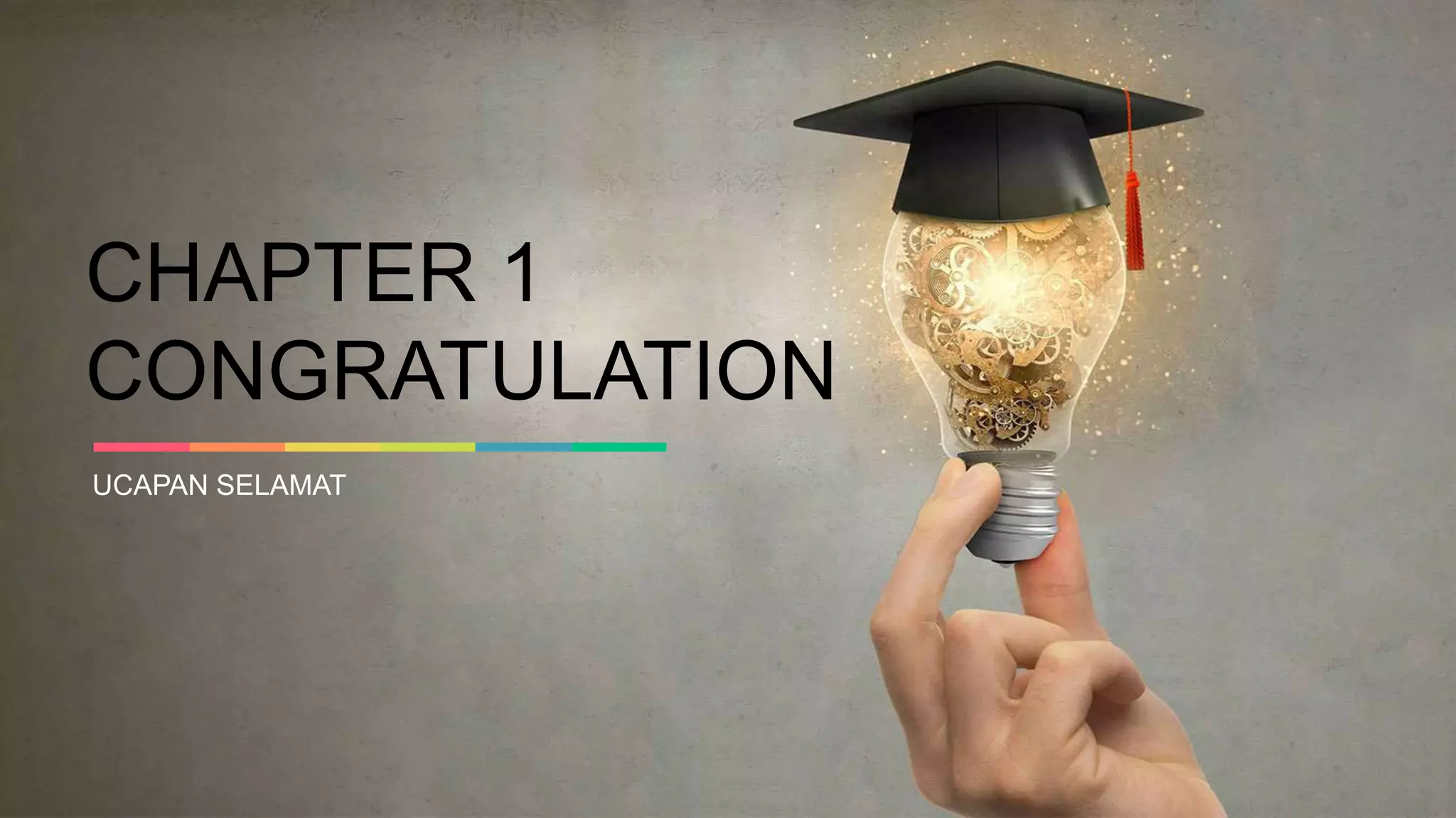 PPT CHAPTER 1 CONGRATULATION KELAS 9.pptx