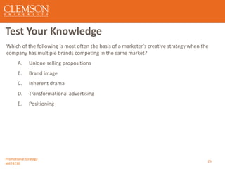 Chapter 8 - Creative Strategy: Planning and Development | PPTX