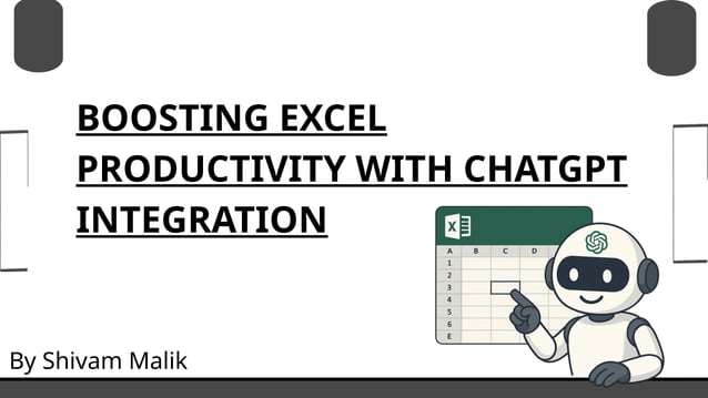 Integration of gpt web and add- in With Excel | PPT