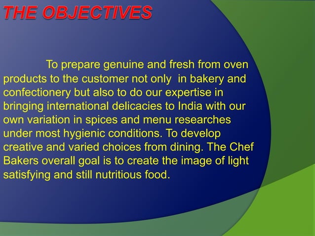 Ppt chef bakers | PPTX