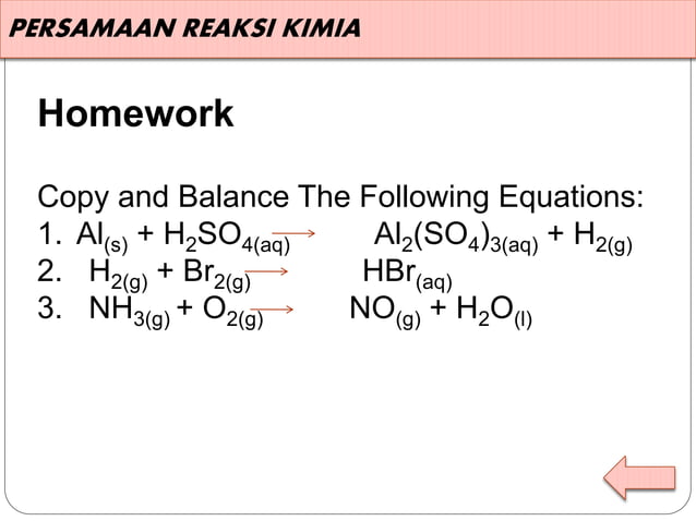 Ppt chemical equation | PPTX