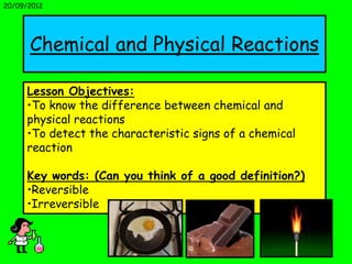 Ppt chemical or physical reaction | PPTX