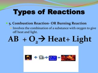 Ppt chemical reactions | PPTX