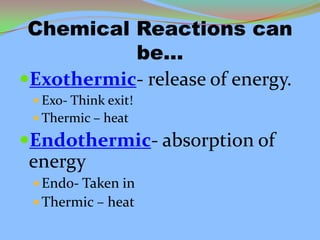 Ppt chemical reactions | PPTX