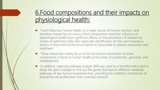 FOODOMICS:A NEW APPROACH TO FOOD SAFETY AND PRODUCTION | PPTX