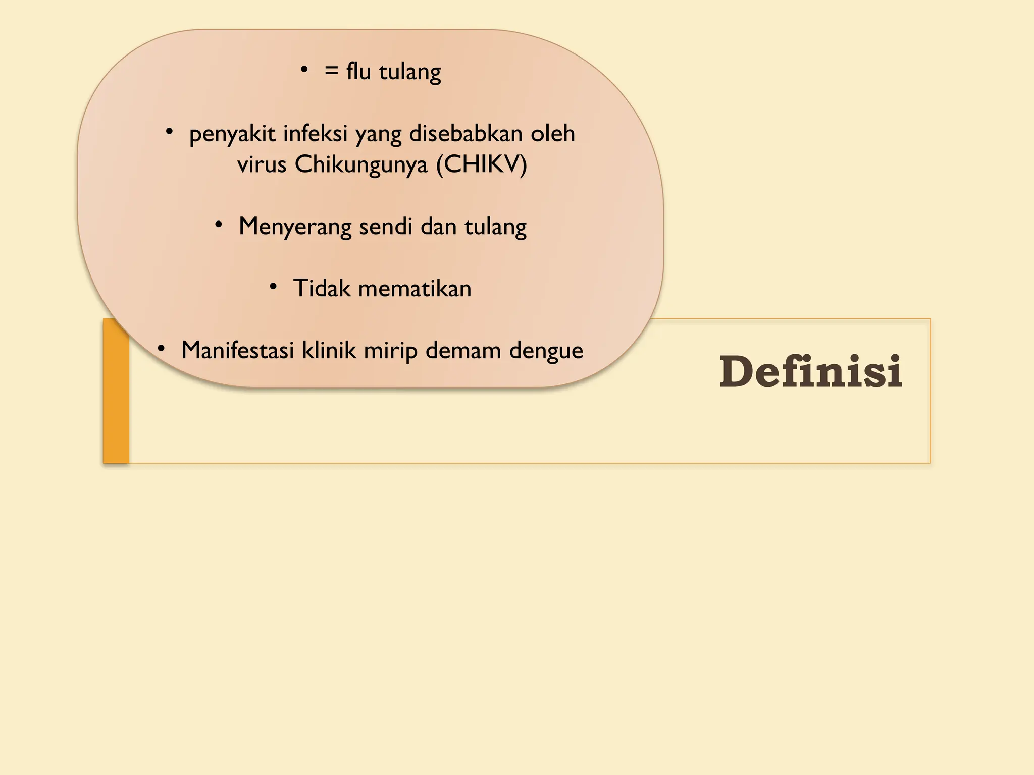 PPT chikungunya.pptx cikungunya di kehidupan sehari-hari | PPT