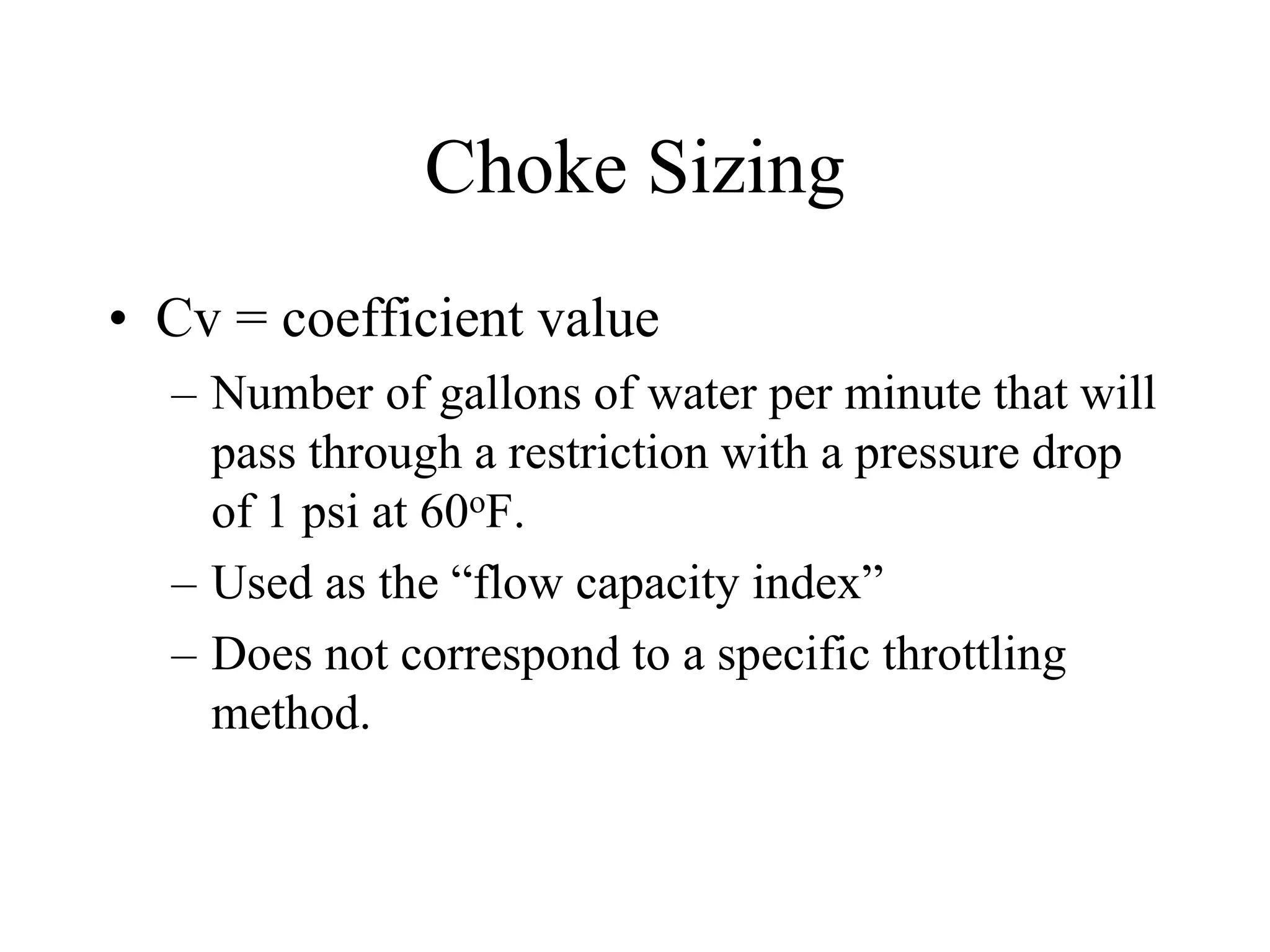 [ppt]Choke Valve Types - Reasons - Basics of Operations - Application | PDF