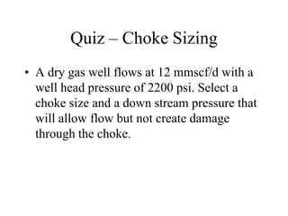[ppt]Choke Valve Types - Reasons - Basics of Operations - Application | PDF