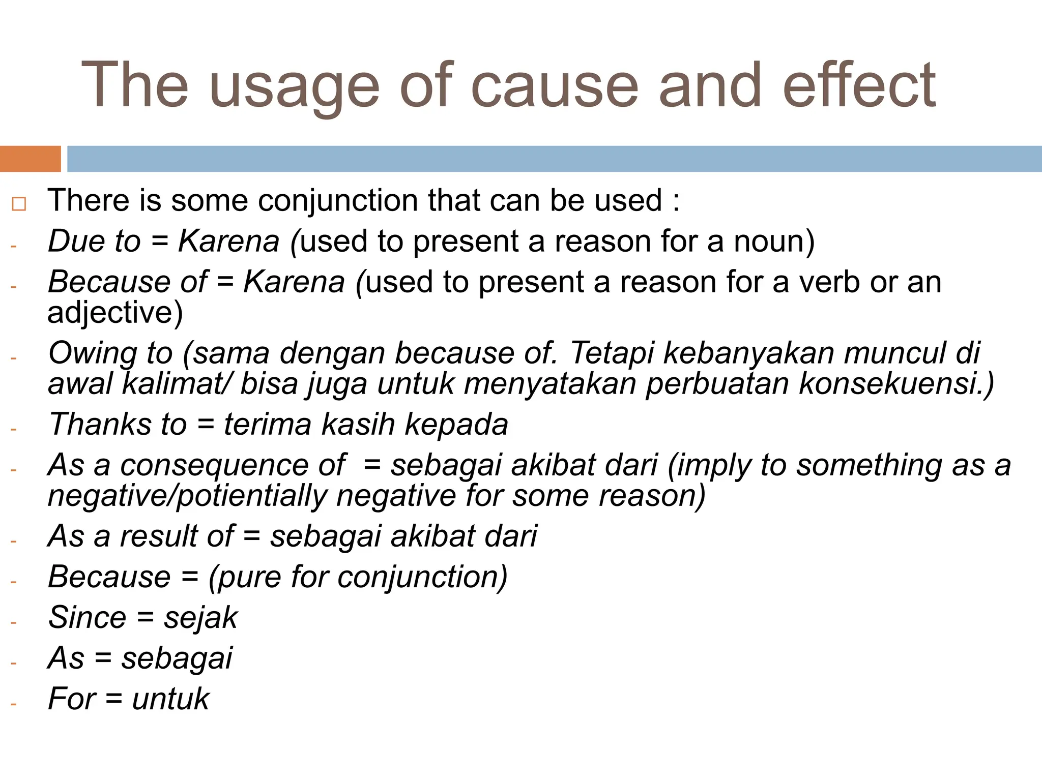 PPT About Cause and Effect, definition22 | PPTX
