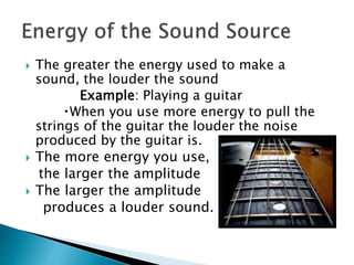 charecteristics of sound physics | PPTX