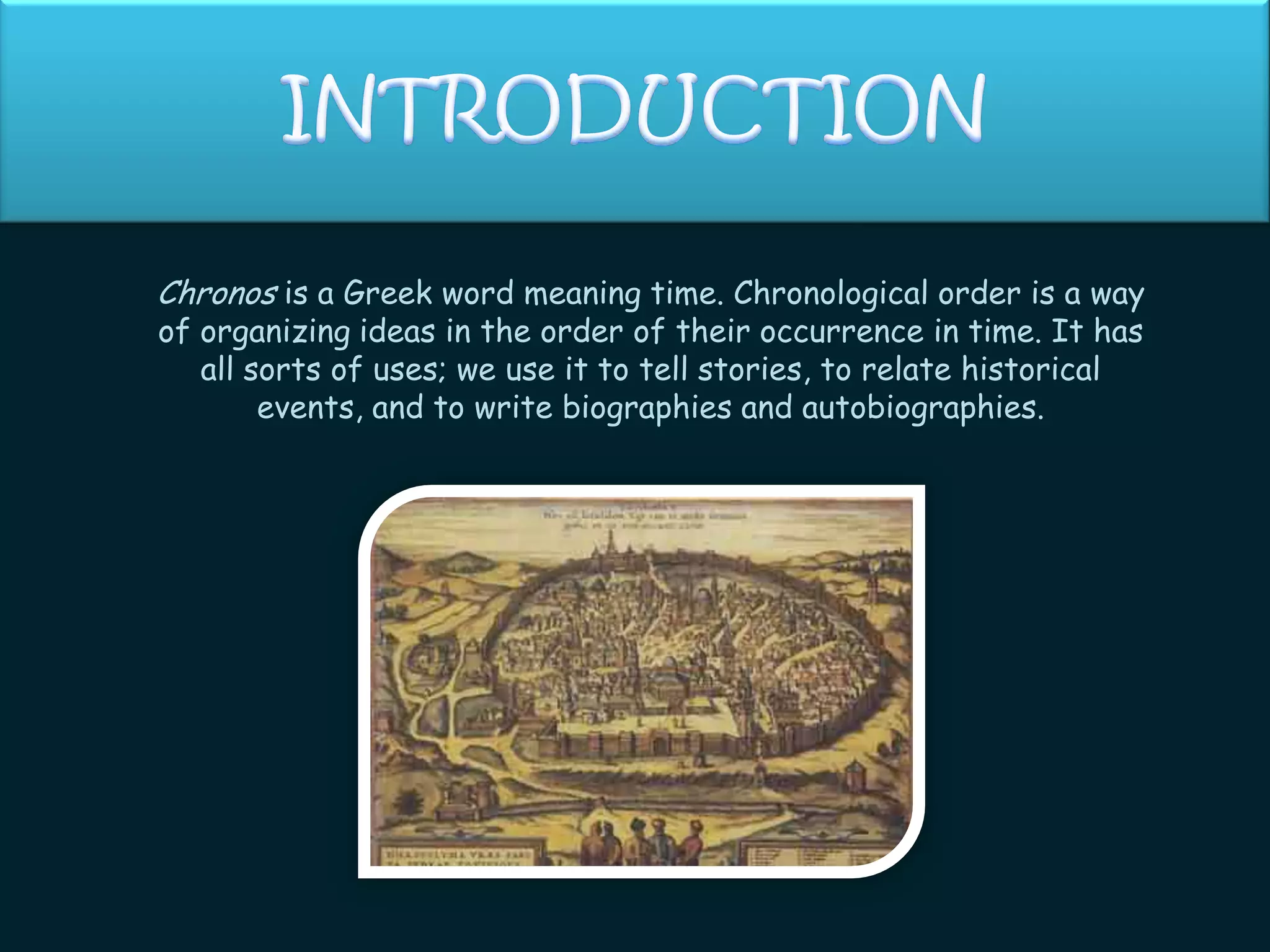 Ppt chronological essay[1] | PPT