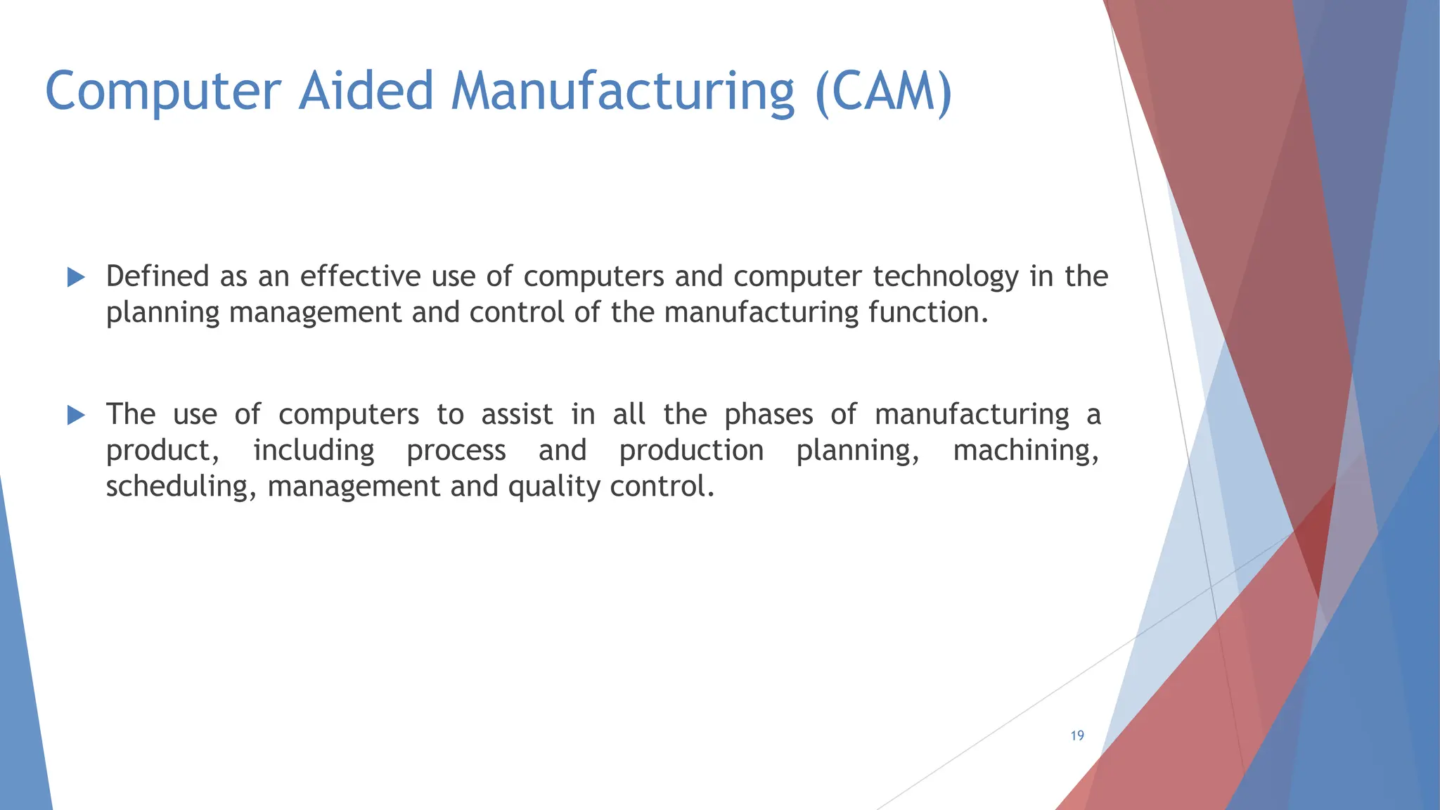 Computer Integrated Manufacturing Presentation | PDF