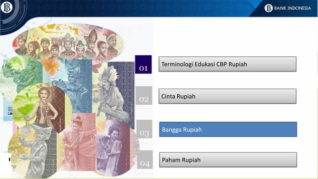PPT CINTA BANGGA RUPIAH (memahami rupiah dan bangga memakai rupiah) | PDF