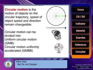Ppt circular motion | PPT