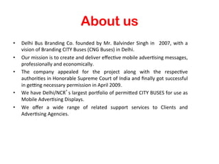 Presentation City Bus Branding | PDF